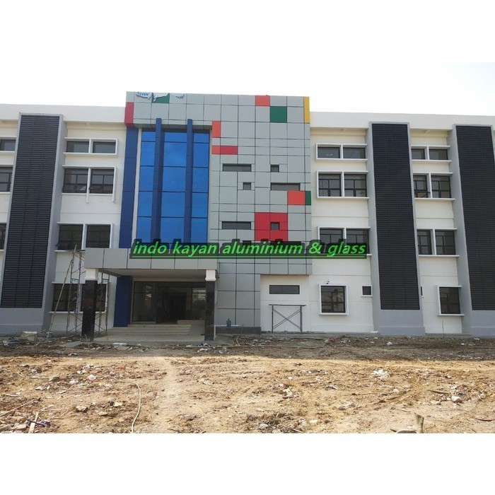 Jual Acp Aluminium Composite Panel Fasad Gedung Pelapis Di Dinding Luar ...