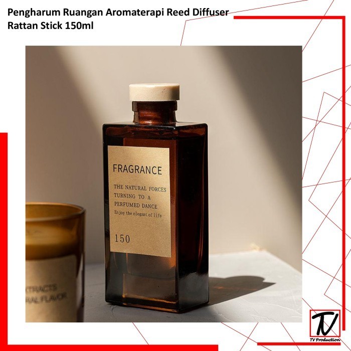 Jual Pengharum Ruangan Aromaterapi Reed Diffuser Rattan Stick 150Ml ...