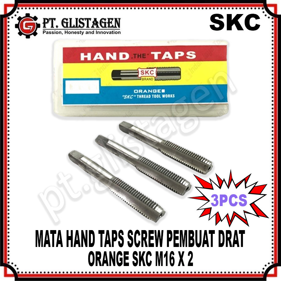 Jual SKC Mata Hand Tap M16x2 Mata Hand Taps Screw Pembuat Drat | Shopee ...