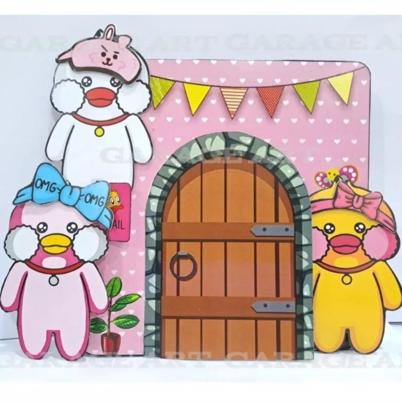 Jual Paper Duck House Bebek Viral Mainan Anak Seni Dan Kerajinan ...