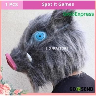 Jual BDC Topeng Cosplay Inosuke Chainsaw Man Original Import BISA ...