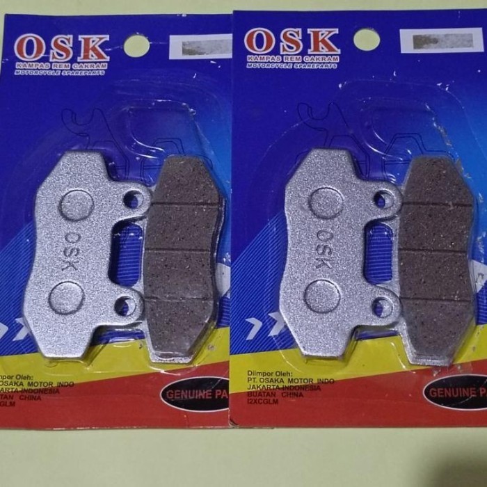 Jual NEW! PAKET KAMPAS REM MOTOR LISTRIK POLYTRON FOX R DEPAN BELAKANG ...