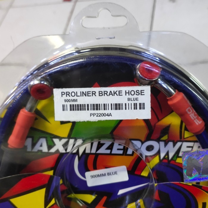 Jual Selang Kabel Rem Depan Racing 90Cm Biru Pro Liner | Shopee Indonesia