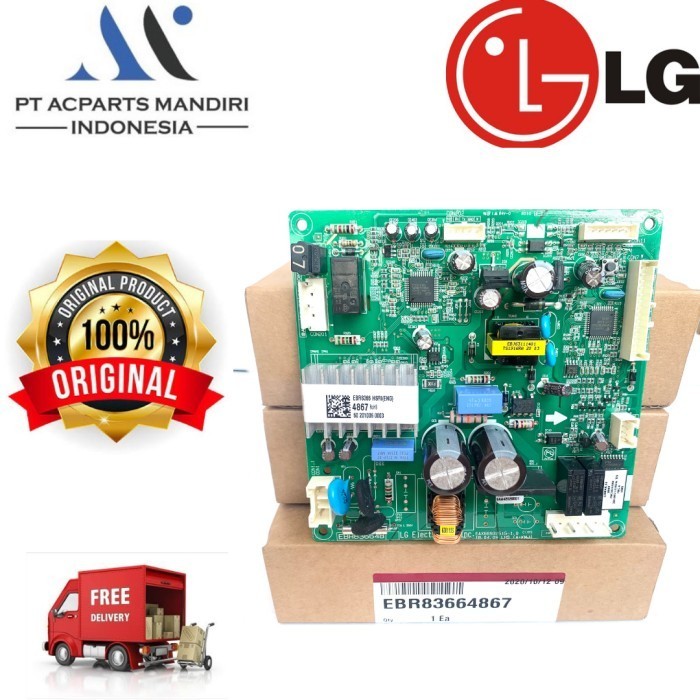 Jual MODUL PCB KULKAS LG INVERTER EBR83664868 EBR83664867 ORIGINAL ...