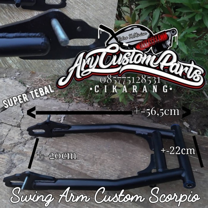 Jual Asli Swing Arm Custom Scorpio Super Tebal Terbaik | Shopee Indonesia