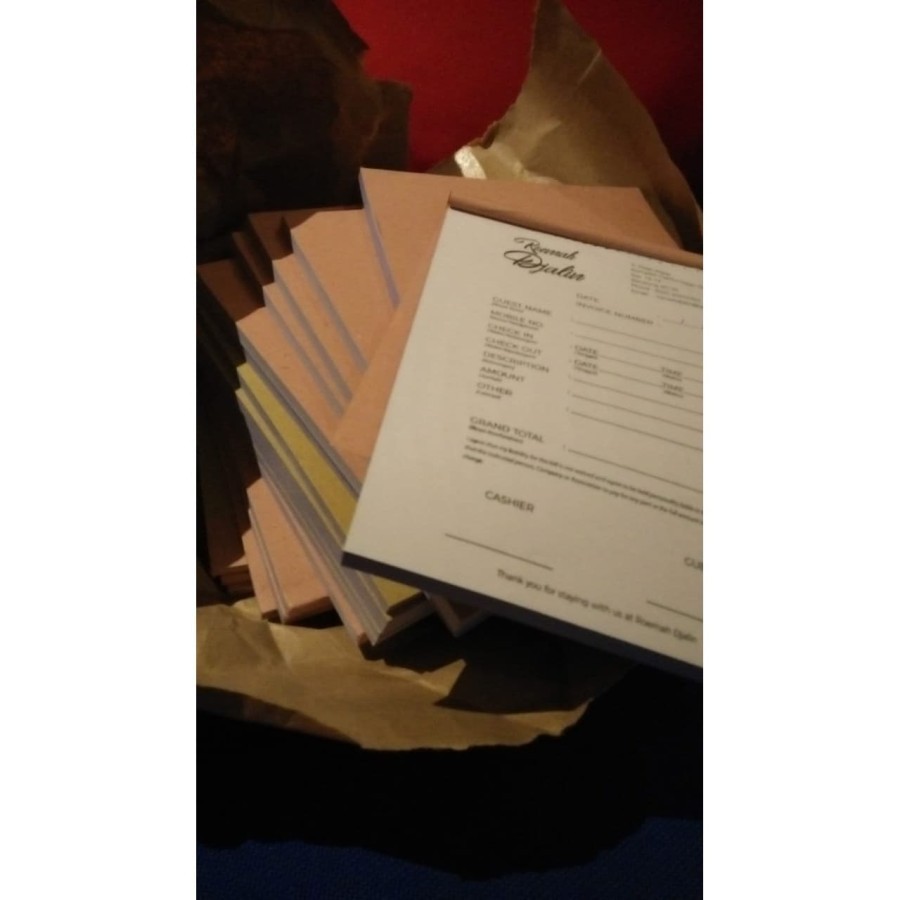 Jual Cetak Bon, Kuitansi, Invoice, dan surat jalan | Shopee Indonesia