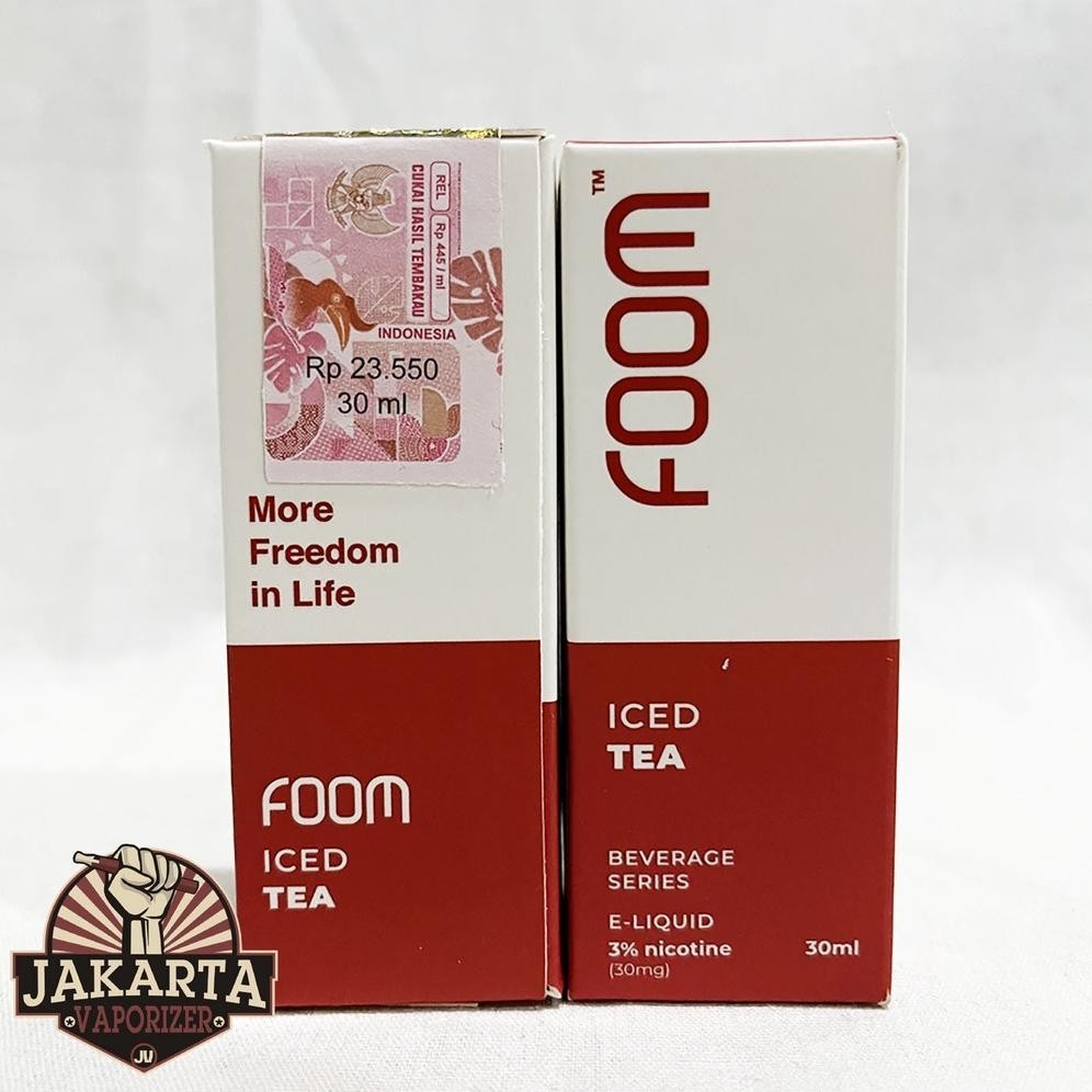 Jual [SALT] FOOM ICED TEA SALTNIC 30ML 30MG BY FOOM SHOPEE | Shopee ...