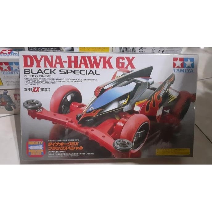 Jual Tamiya mini 4wd 95000 Dyna-Hawk GX Black Special (Super XX Chassis ...