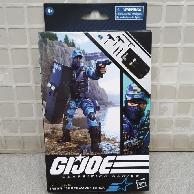 Jual HASBRO GI-JOE CLASSIFIED SERIES JASON SHOCKWAVE FARIA GIJOE ...