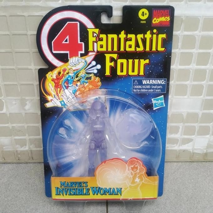 Jual MARVEL LEGENDS RETRO FANTASTIC FOUR 4 PHASING INVISIBLE WOMAN ...