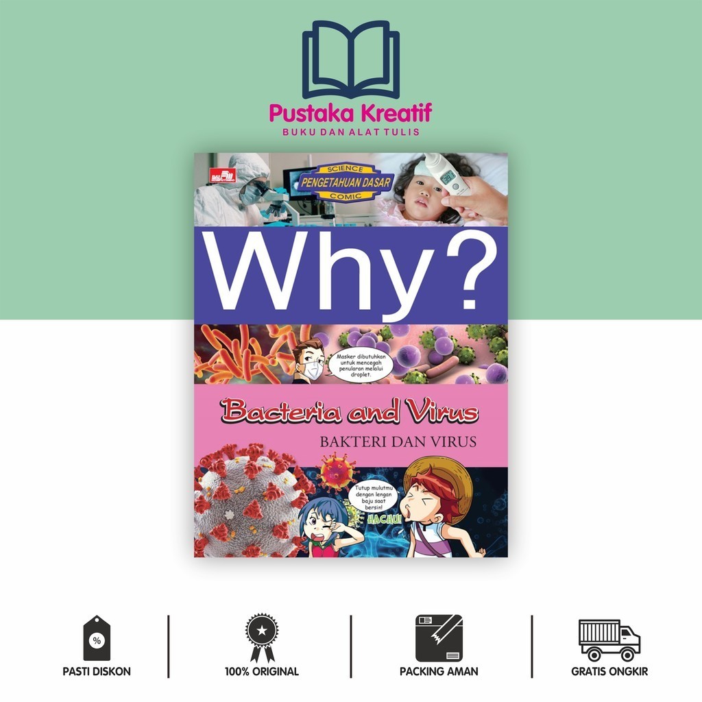 Jual Why? Bacteria and Virus - Bakteri dan Virus | Shopee Indonesia