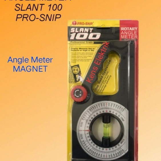 Jual NEW SERIES ANGLE ANGEL METER SLANT 100 PROSNIP ALAT UKUR ...