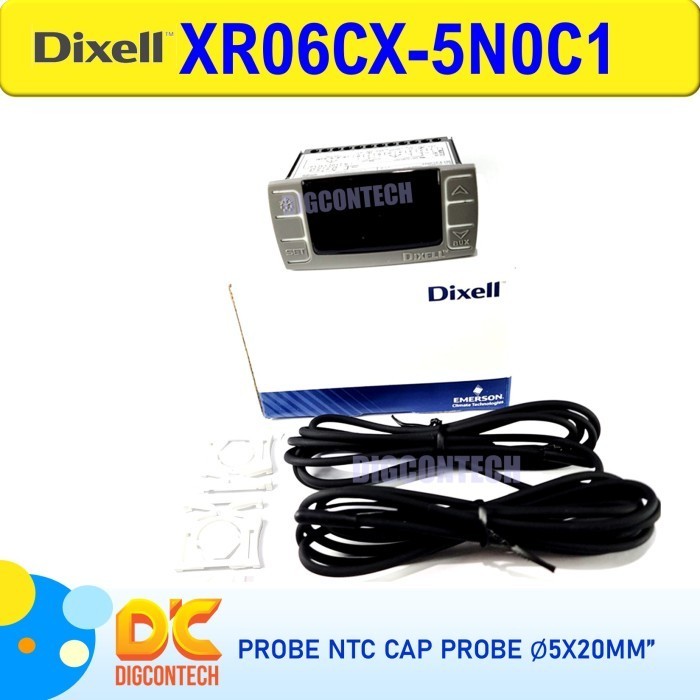 Jual NEW SERIES THERMOSTAT DIXELL XR06CX-5N0C1 INC. 2 PROBE ORIGINAL ...