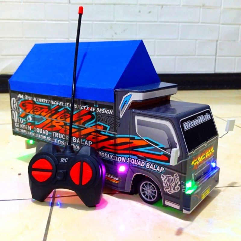 Jual mainan anak-anak murah truk oleng remote control cocok untuk ...