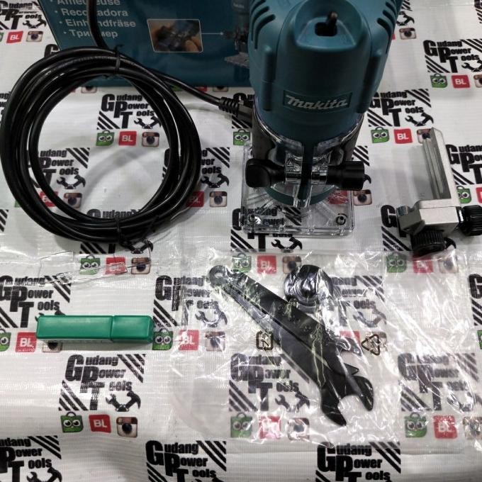 Jual Mesin Profil Router Trimmer Kayu 6Mm Makita 3709 Kualitas Premium ...