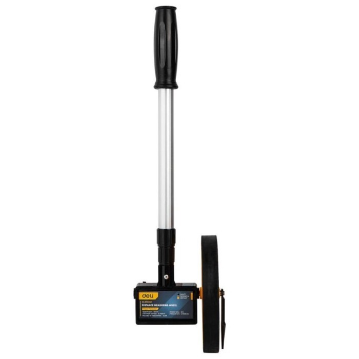 Jual Deli Measuring Wheel / Meteran Dorong Jalan 1 Roda Akurat ...