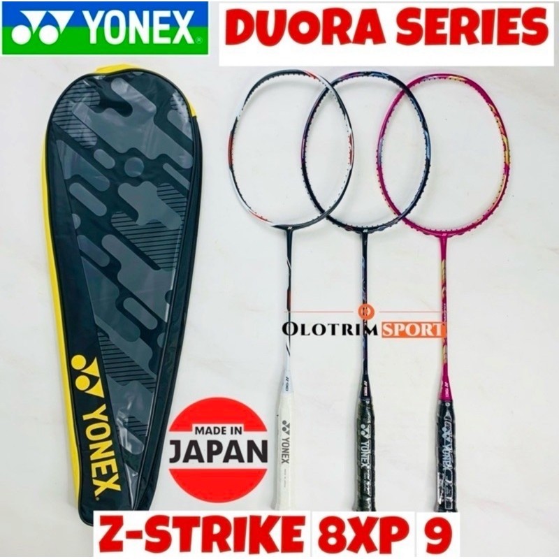 Jual Raket Badminton YONEX DUORA Z-STRIKE 8XP 9 Made in JAPAN Z Strike 8 XP 100% ORIGINAL YONEX ...