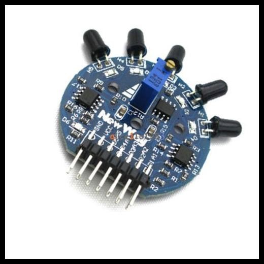 Jual GRATIS ONGKIR 5 WAY FLAME SENSOR 5 CHANNEL SENSOR API ARDUINO ...