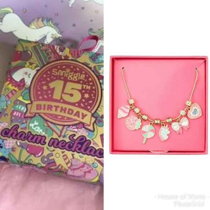 Jual Sale Now Smiggle 15Th Birthday Necklace - Kalung Anak Smiggle ...