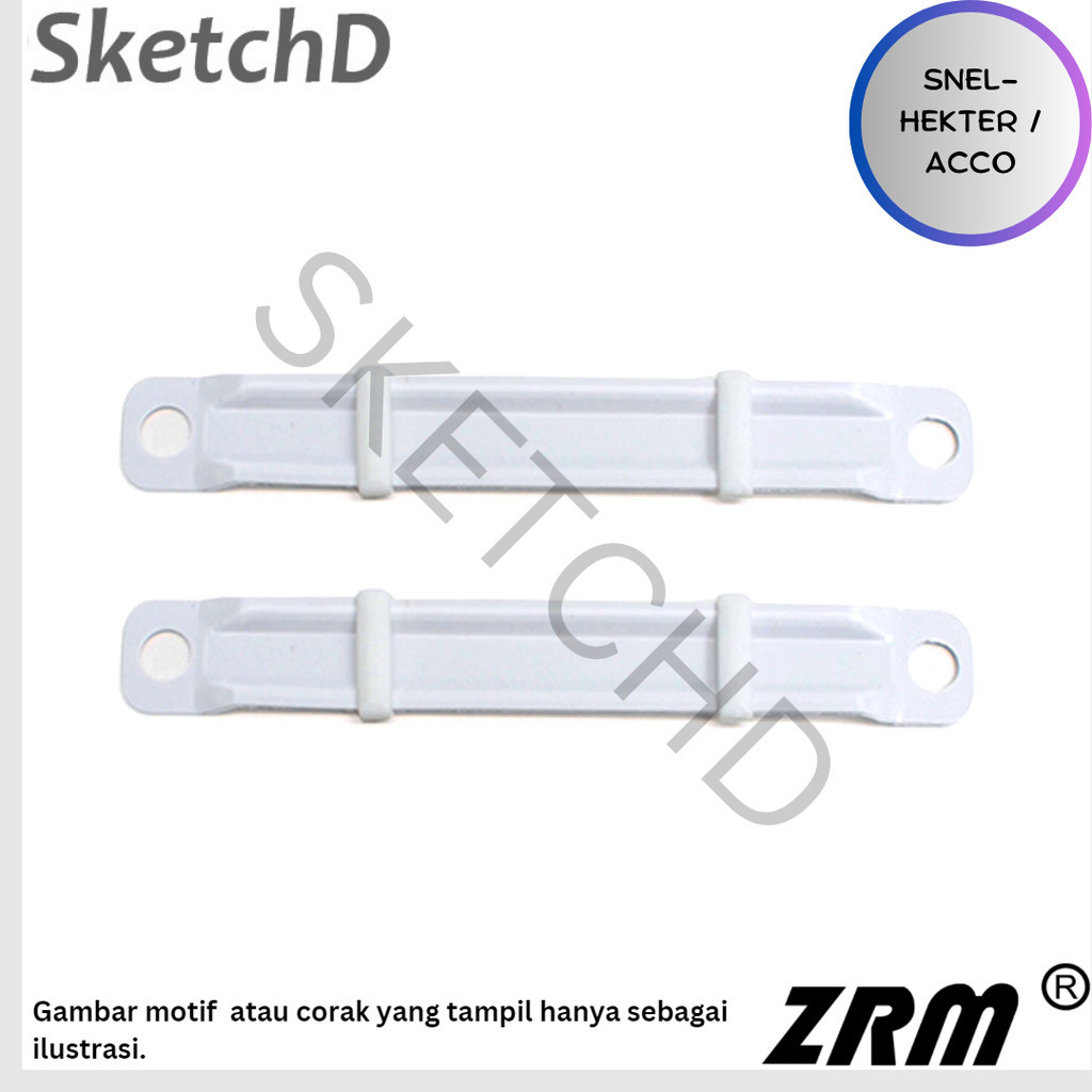 Jual Paper Fastener 10 pcs ZRM N168 Snelhekter acco kertas putih ...