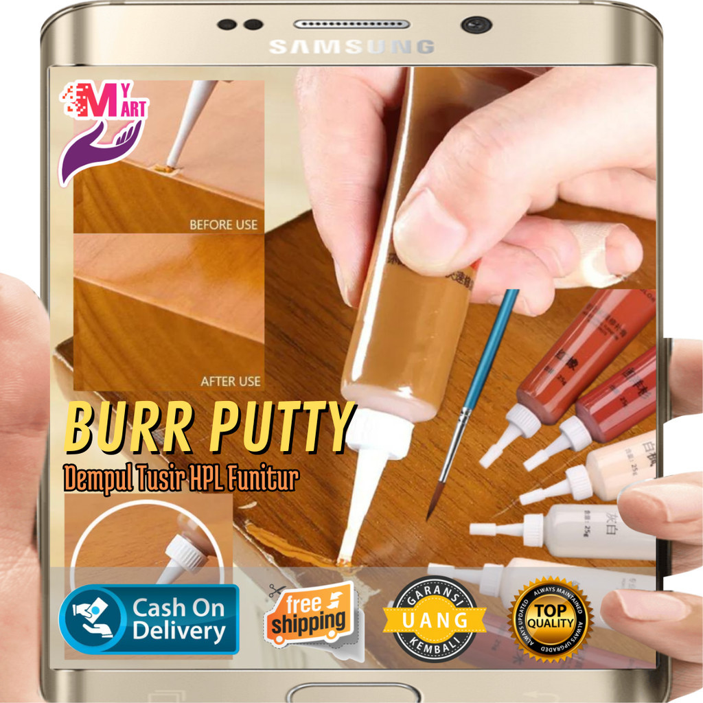 Jual Dempul Tusir HPL EDGING 25gr - Krim Cat Pewarna Pinggiran 25gr ...