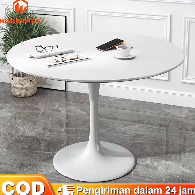 Jual Meja /Meja Bulat /meja makan tiang tunggal/Meja tamu minimalis ...