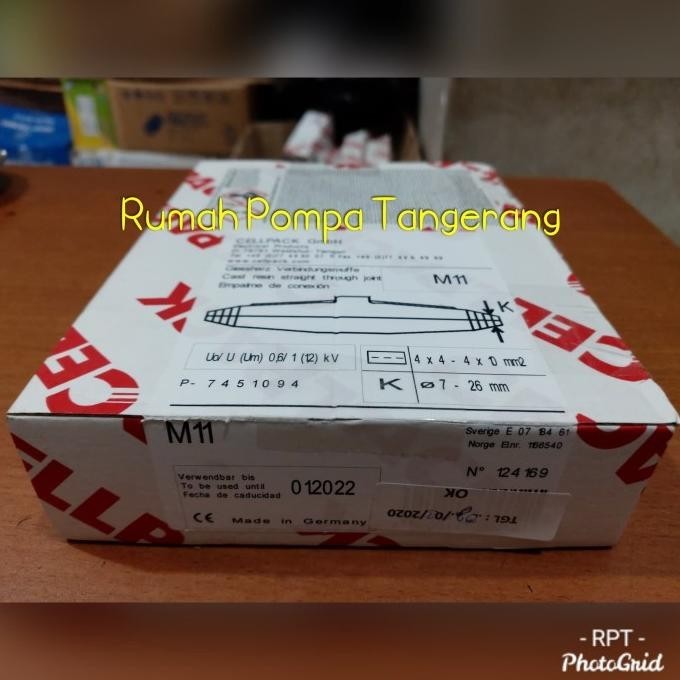 Jual Resin Cor Sambungan Kabel Pompa Satelit Submersible Made In ...