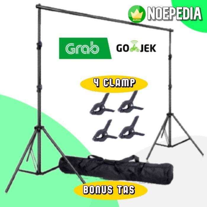 Jual Tiang Stand Backdrop 3 Meter Bracket Stand Background | Shopee ...