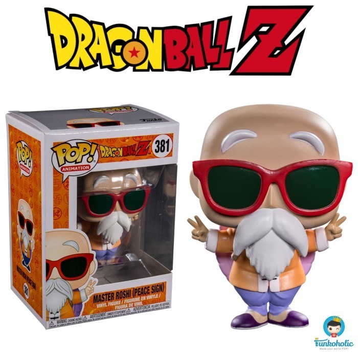 Jual Ready Funko POP! Animation Dragon Ball Z - Master Roshi Peace Sign ...