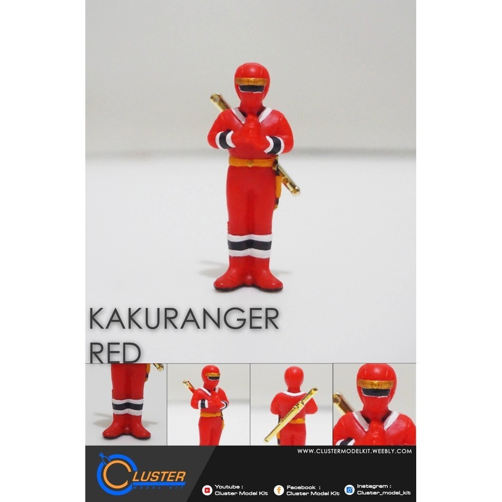 Jual Ready Kakuranger Red ( Full painted ) | Shopee Indonesia