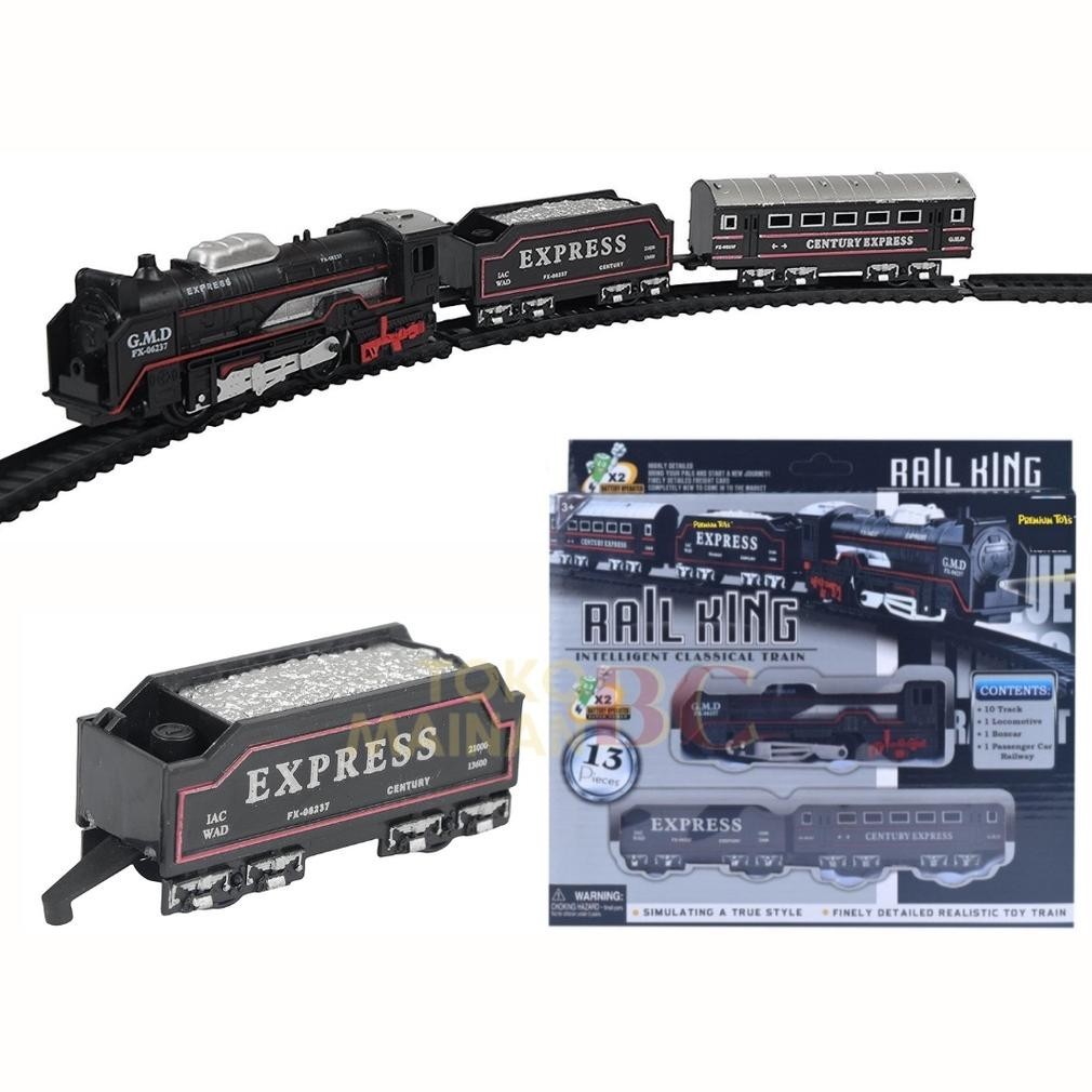 Jual Mainan Kereta Api Express Rail King 13 Pcs Intelligent Classical