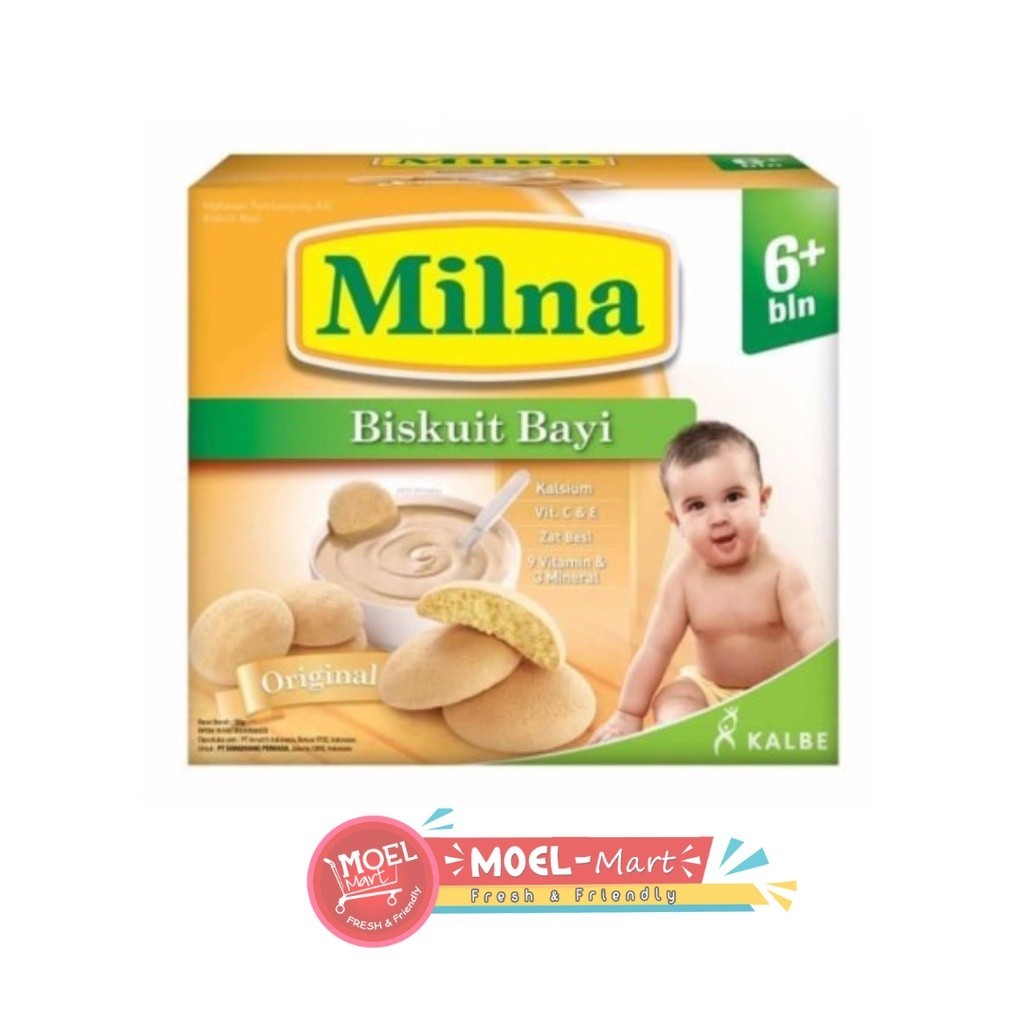 Jual MILNA BISKUIT BAYI ORIGINAL 130GR | Shopee Indonesia