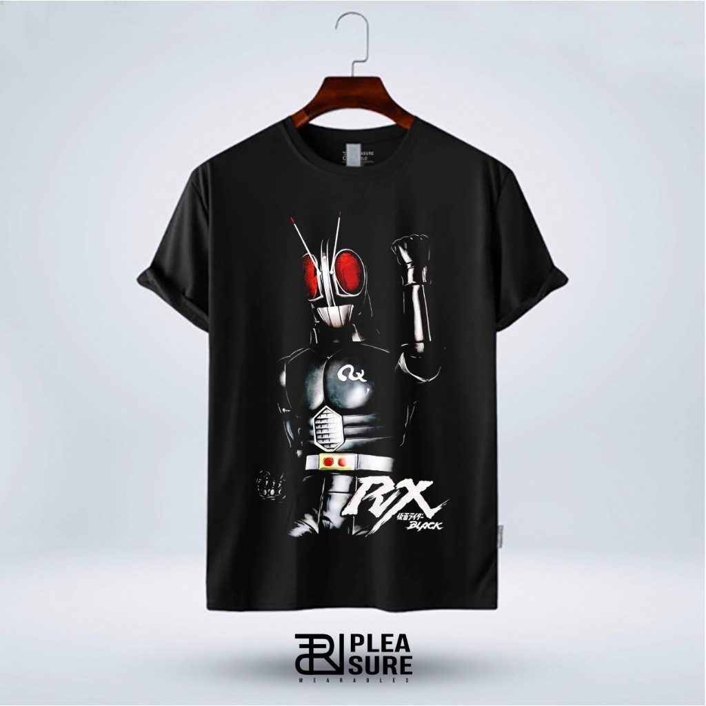 Jual Kaos Kamen Rider Black RX | Baju Baja Hitam Black RX | Pleasure ...