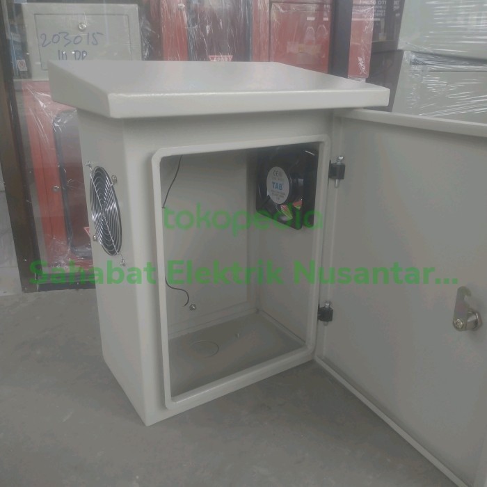 Jual Paket Box panel outdoor 1.2mm dan exhaust fan 30x40 40x30 30x40x20 ...