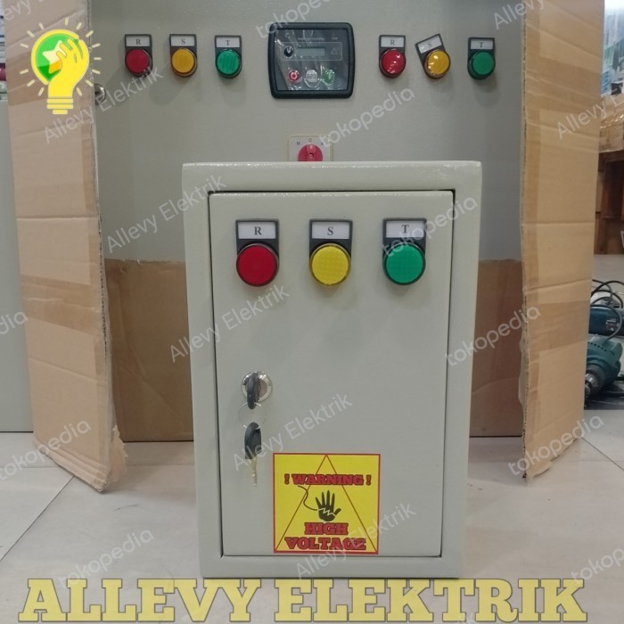 Jual Box Panel Indoor 20x30 Dilengkapi Pilot Lamp RST & Rel Mcb ...