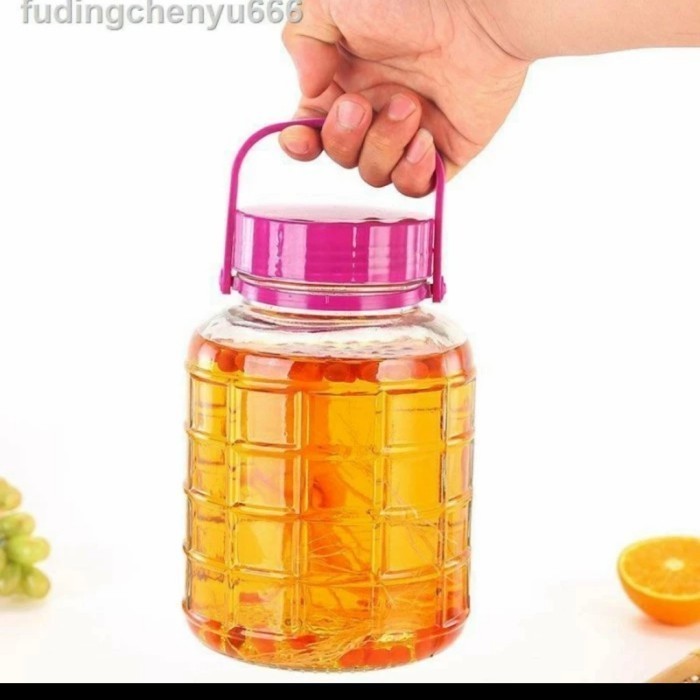Jual Toples Kaca Tebal Seal Karet Kedap 10L Makanan Kue Saos Kecap ... Jual Toples Kaca Tebal Seal Karet Kedap 10L Makanan Kue Saos Kecap ...