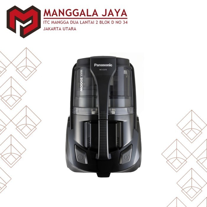 Jual PANASONIC MEGA CYCLONE HEPA VACUUM CLEANER 2000 WATT MC-CL575 ...