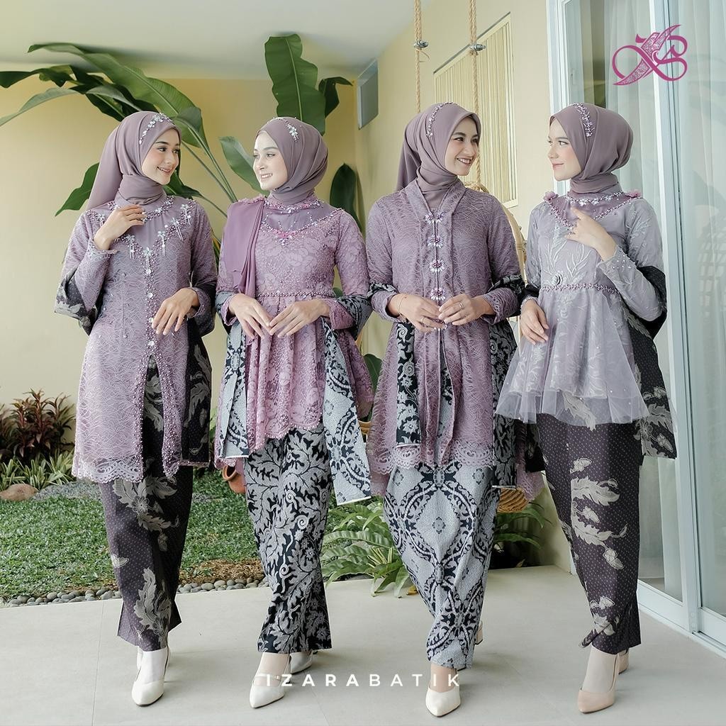Jual [EXCLUSIVE] MODEL TERKINI Kebaya Taro Series - Gaun Kebaya Batik ...