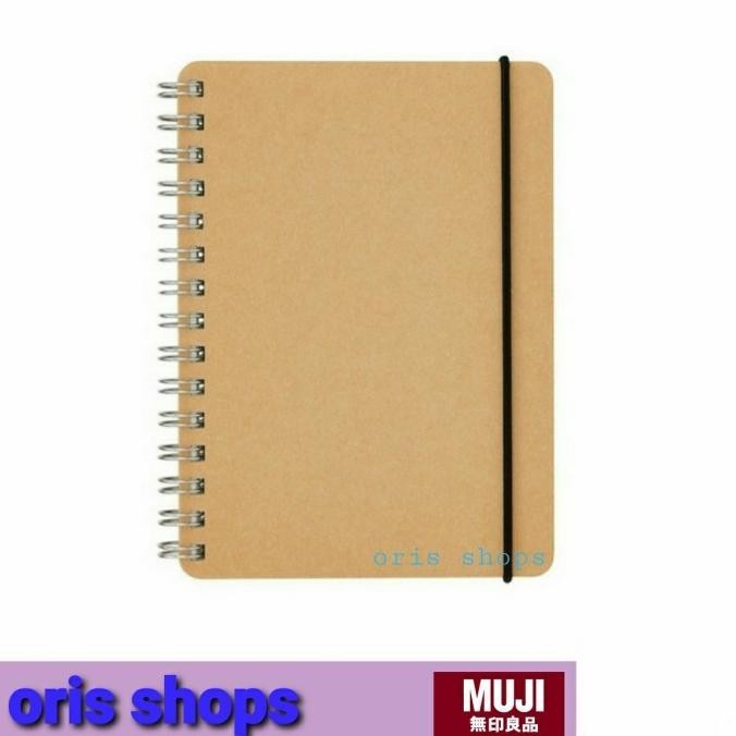 Jual Muji - Wirebound Notebook/Dotted A6 || Buku Bergaris Titik ...