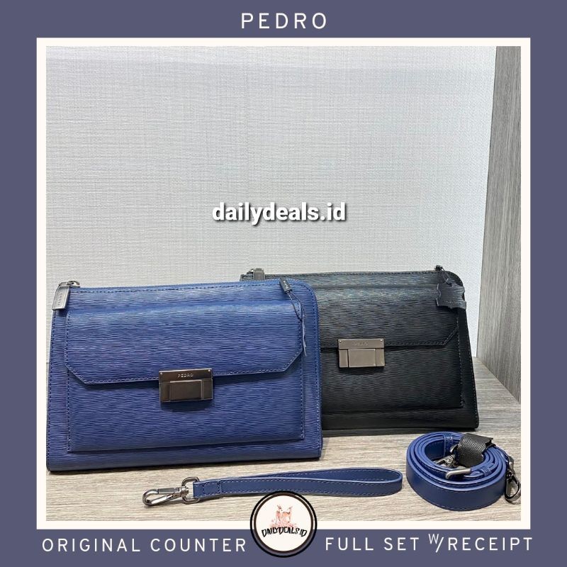 Jual PM2-46320053 Leather Clutch - Jast[p] P3DRO ORIGINAL COUNTER TAS ...