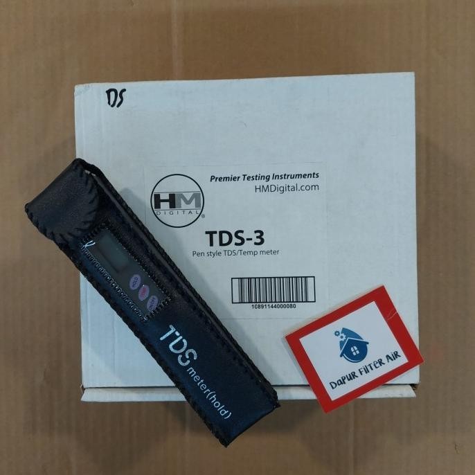 Jual Tds -3 Hm Digital / Alat Ukur Tds Original - Reverse Osmosis Ro ...
