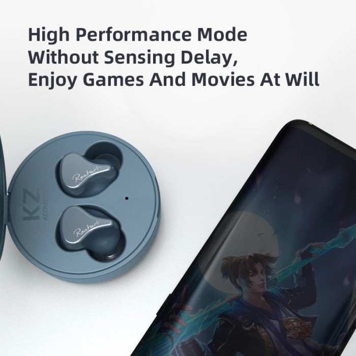 Jual Tws Knowledge Zenith Kz Sks Aptx Bluetooth 5.2 With Mic | Shopee Indonesia