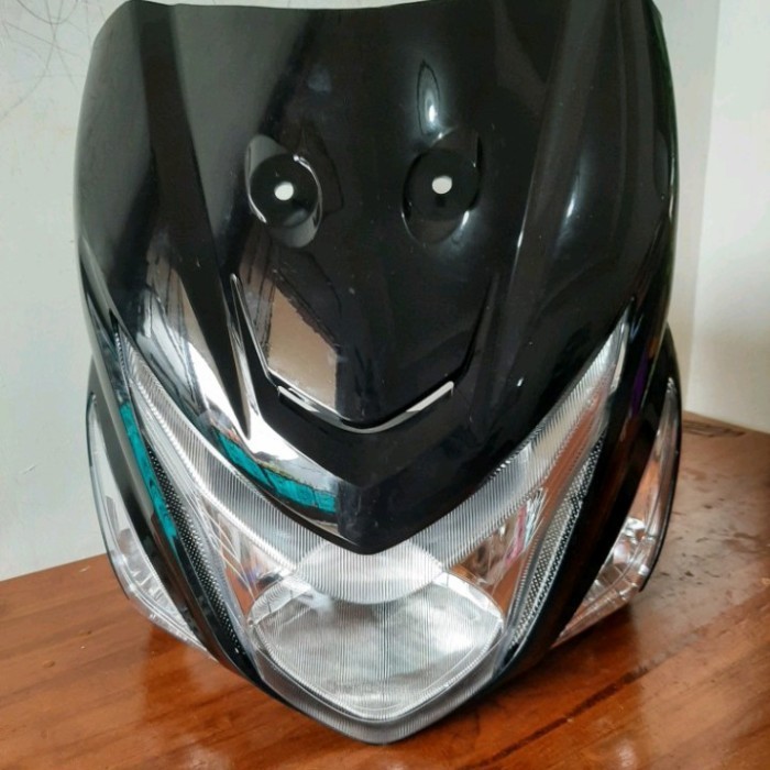 Jual Tameng Beat Pop Komplit Plus Reflektor Lampu Depan Plus Sen Hitam ...