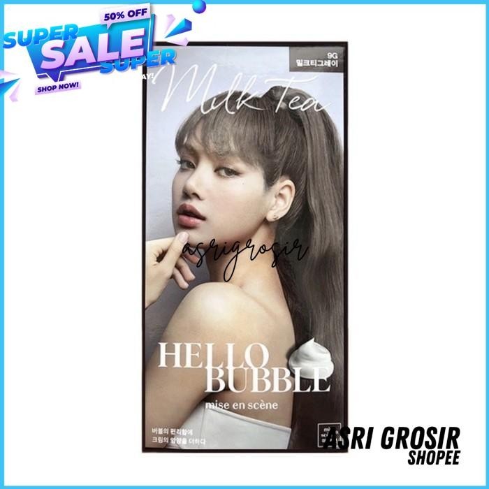 Jual MISE EN SCENE HELLO BUBBLE MILK TEA HAIR COLOR BLACKPINK CAT ...