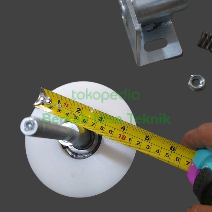 Jual Populer Roda Lift Barang Unp 100 Bahan Nylon Batangan / Roda Nylon ...