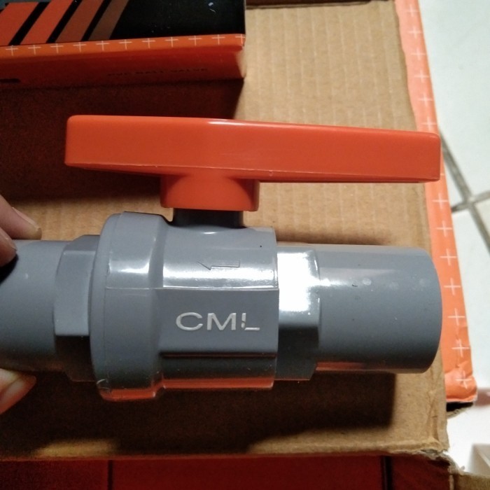 Jual Pvc Ball Valve Cml 1/2 Inci / Harga Per Lusin | Shopee Indonesia