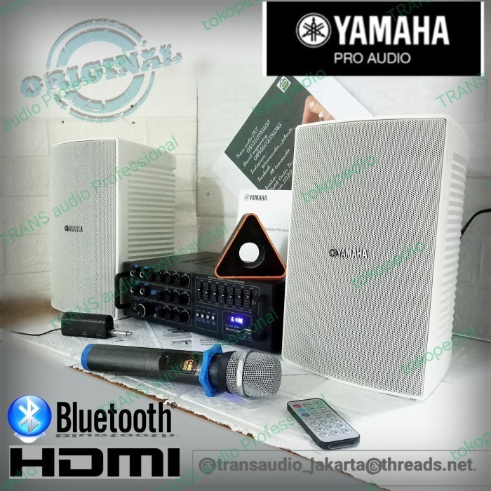 Jual Paket Sound Speaker Yamaha 6 In Vs6 Vs 6 Dan Ampli Hifi Usb Bt | Shopee Indonesia