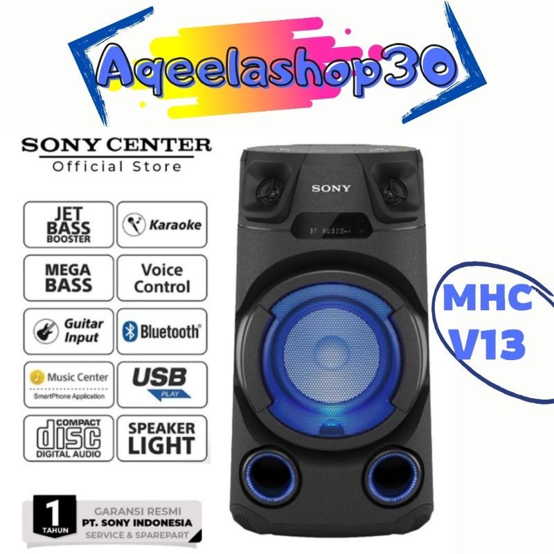 Jual SONY MHC V13 MINI HIFI SPEAKER BLUETOOTH - SONY MHC V13 | Shopee Indonesia