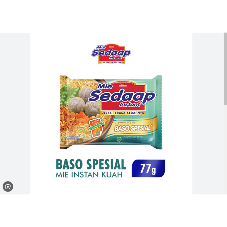 Jual Mie Sedaap Baso Spesial 1 DUS Isi 40pcs Original | Shopee Indonesia