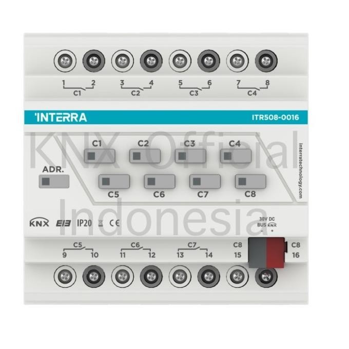 Jual Interra Combo Knx Actuator-8 Channel 16A | Shopee Indonesia